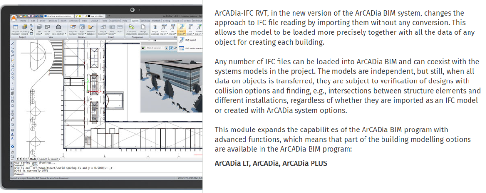 ArCADia-IFC | PAVIATH INTEGRATED SOLUTION